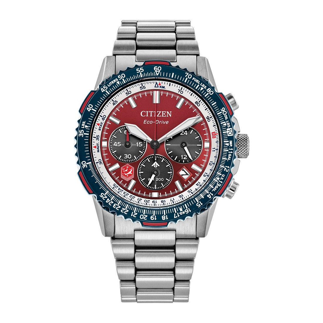 Citizen Snowbirds Promaster Navihawk Mens Eco Drive Stainless Steel Re ...